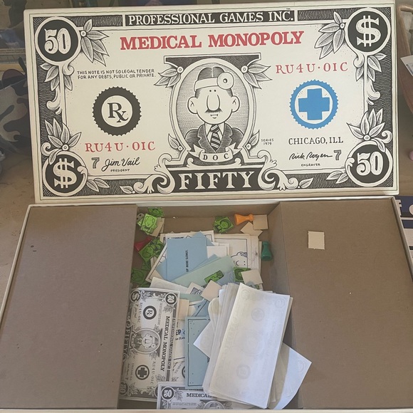 Toys | Medical Monopoly Professional Set | Poshmark